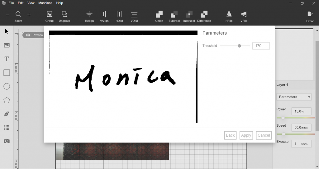 Add Authenticity to your works with Beam Studio's Built-In "Image Trace ...
