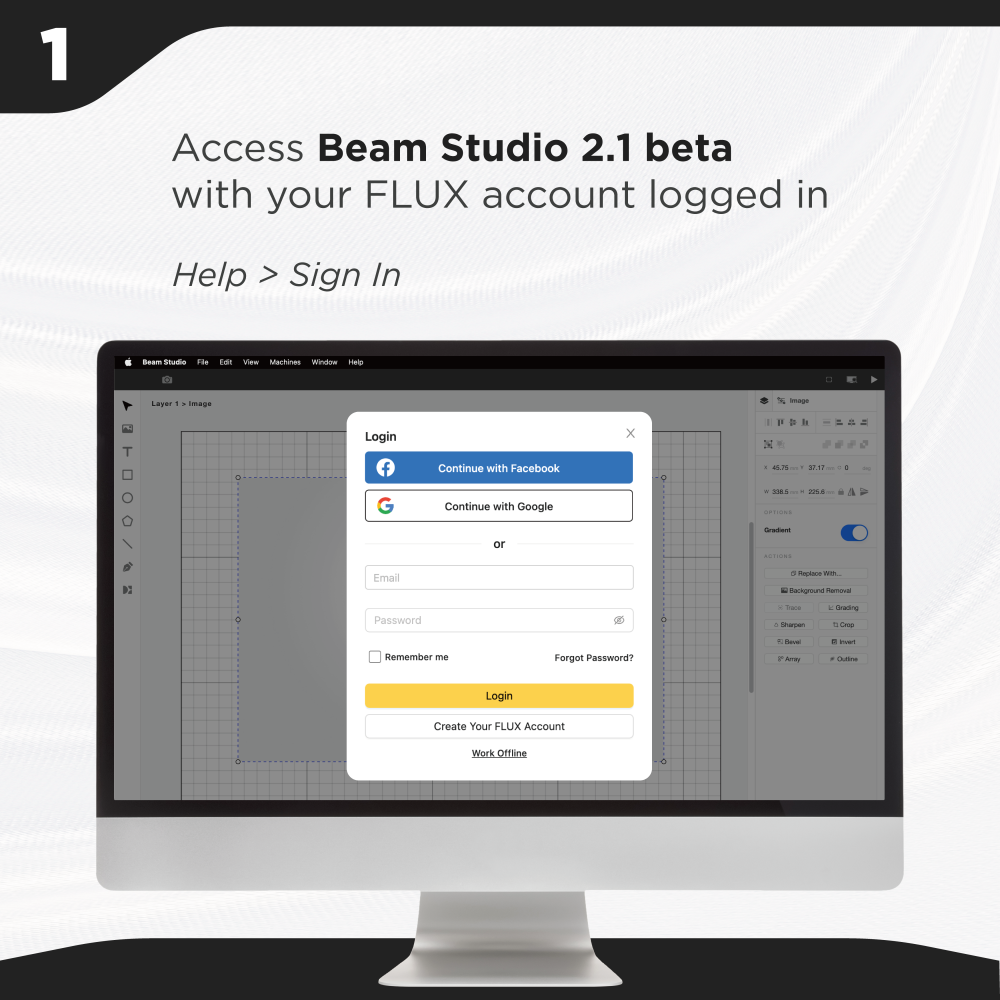 Beam Studio - FLUX | Bring Any Design to Life